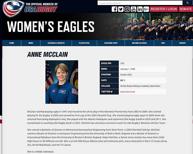 Anne McClain, la astronauta que se preparó para ir al espacio jugando ...